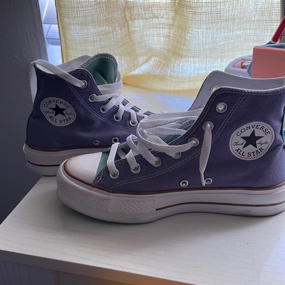 Converse | Shoes | Custom Platform Converse | Poshmark